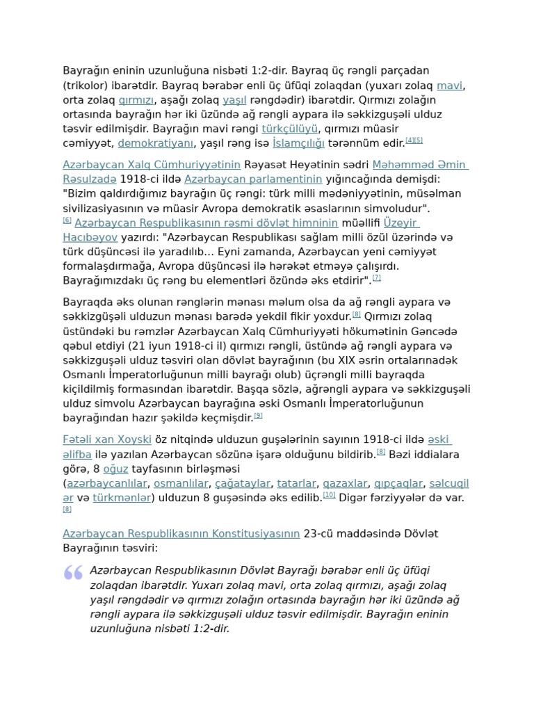 Bayraq | PDF