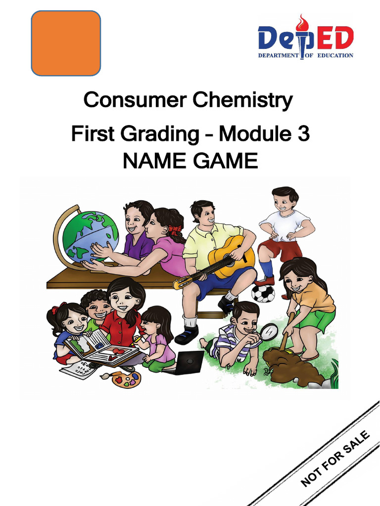 Consumer-Chemistry_Q1M3 | PDF