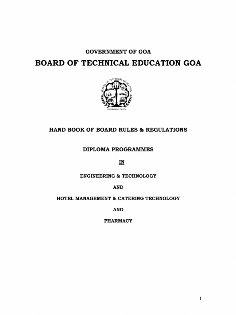 Board Rule Handbook | PDF