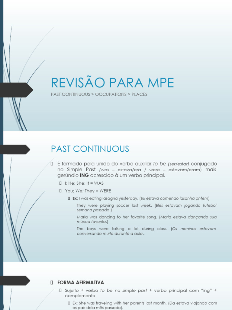 REVIS-O PARA MPE 7 ANO.pptx | PDF
