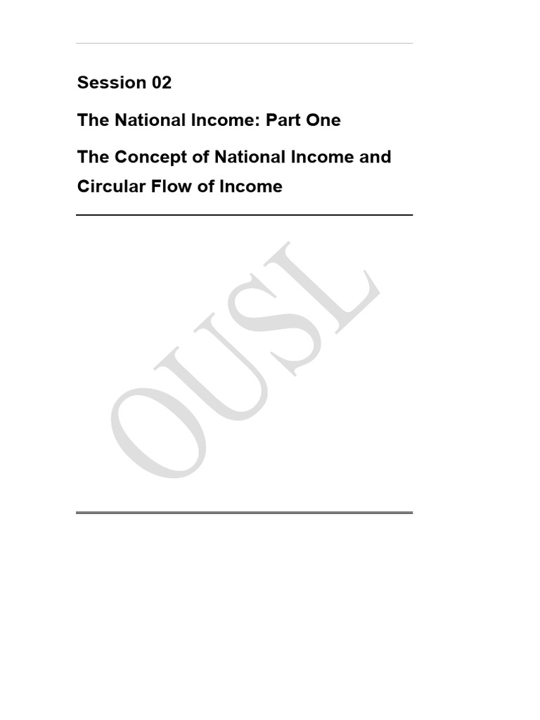Unit 1 Session 2 | PDF