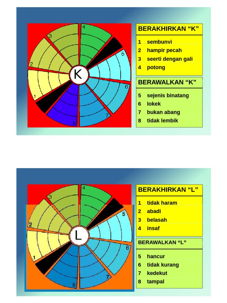 Permainan BHS 3 | PDF