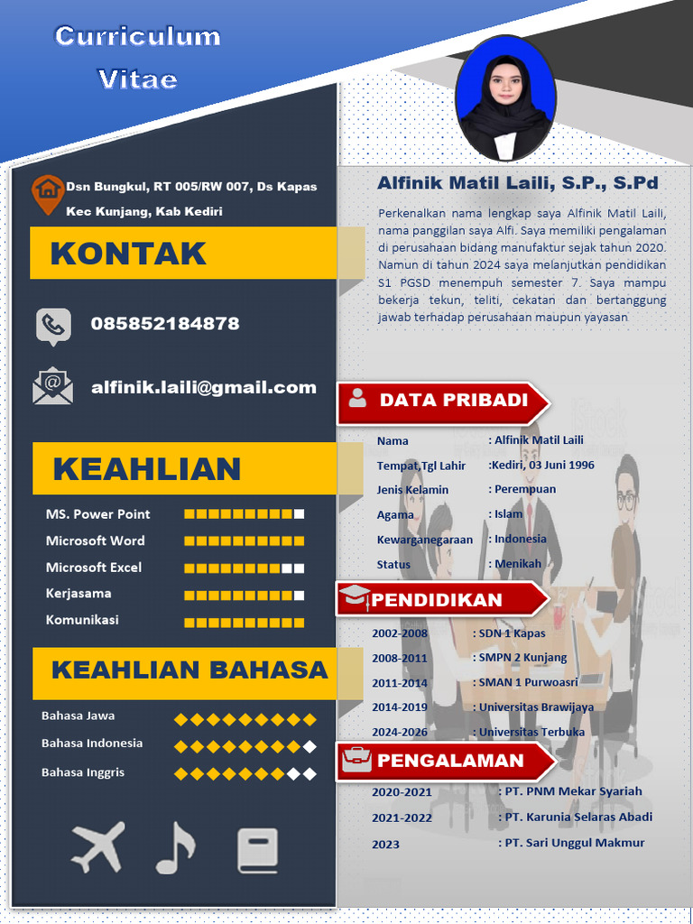 CV Alfi Baru Guru | PDF