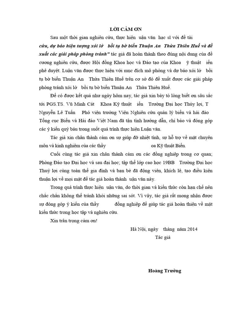 (123doc) Nghien Cuu Du Bao Hien Tuong Xoi Lo Boi Tu Bo Bien Thuan An Thua Thien Hue Va de Xuat ...