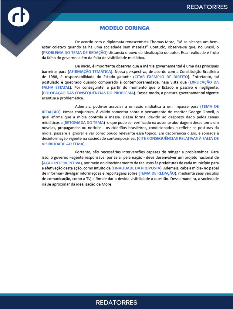 Modelo Coringa | PDF