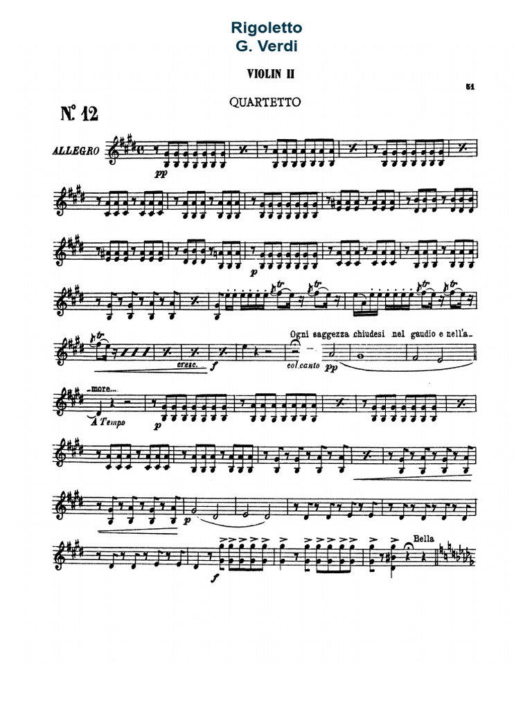 VL 2 Quarteto Rigoletto | PDF