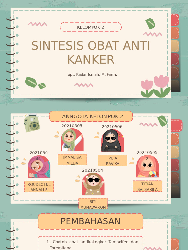 Sintesis Obat Anti Kanker | PDF