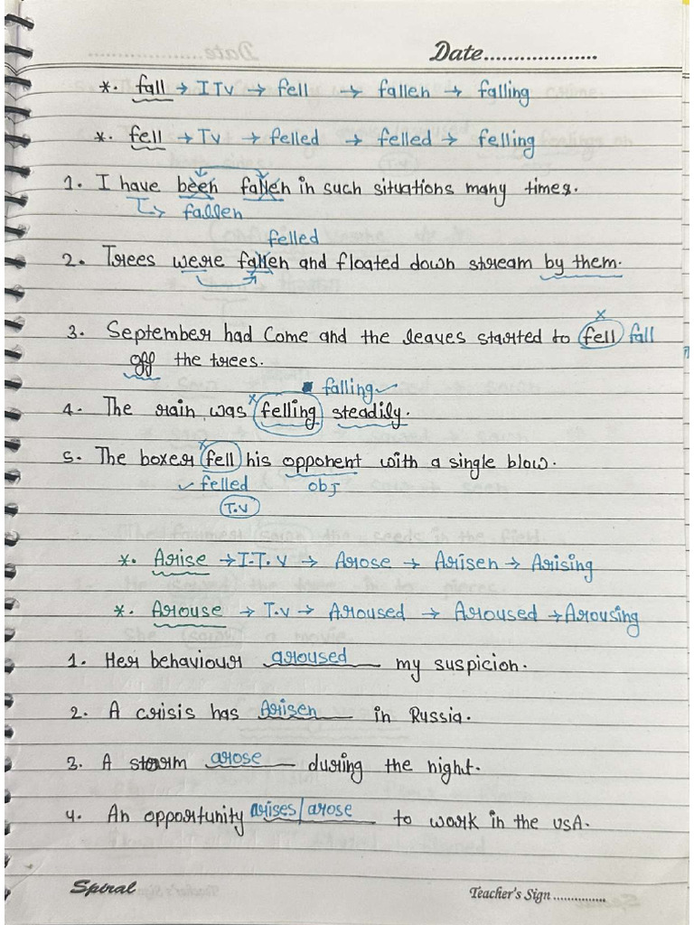 Verb Printable-9 | PDF