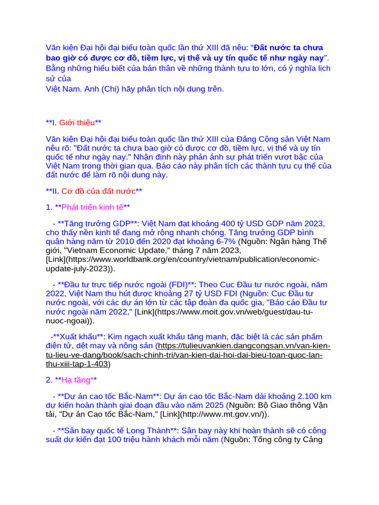 Báo Cáo CNXH | PDF