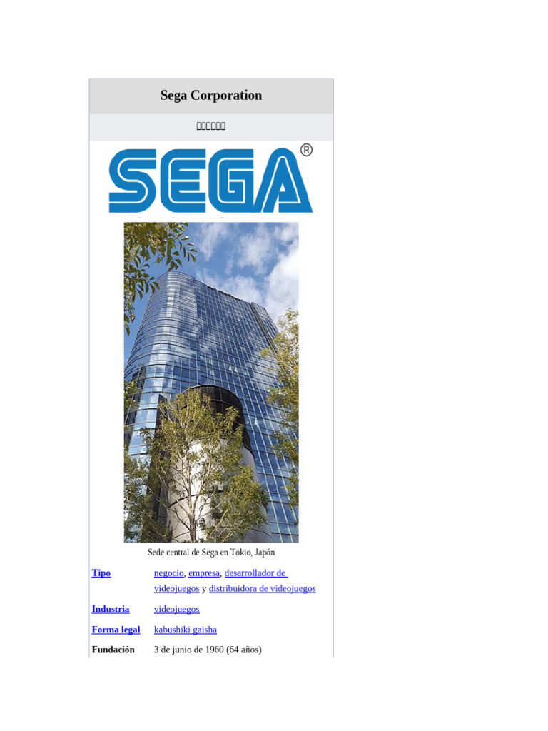 Sega | PDF