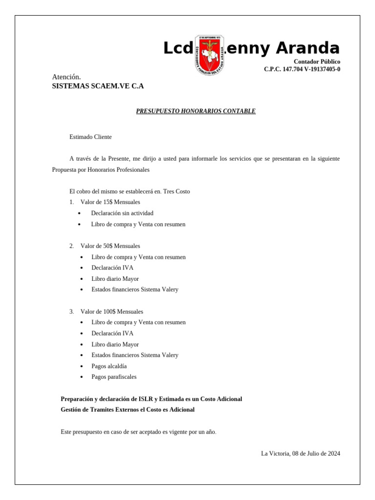 Sistema Scaem Ve | PDF