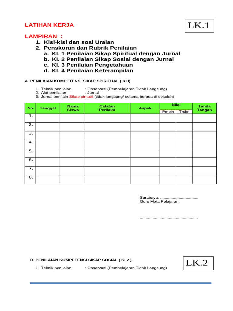 LK-RPP Abad 21-1 | PDF