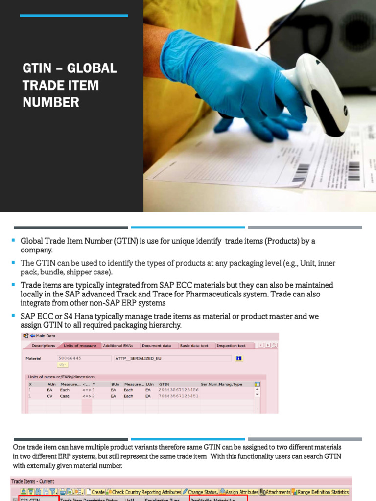 Trade Item - GTIN - Students | PDF