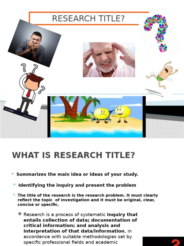 How To Make A Title | PDF
