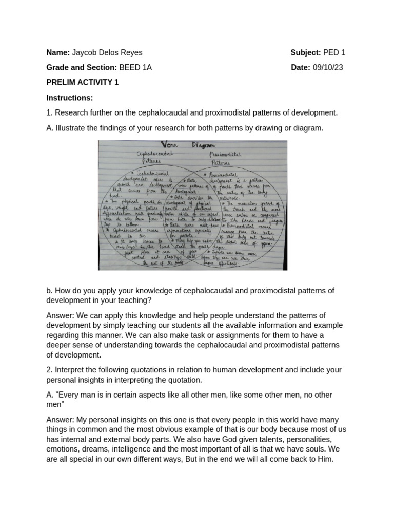 Prelim Activity 1 | PDF