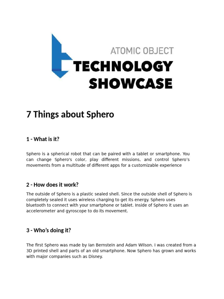 7_things_about_sphero (1) | PDF
