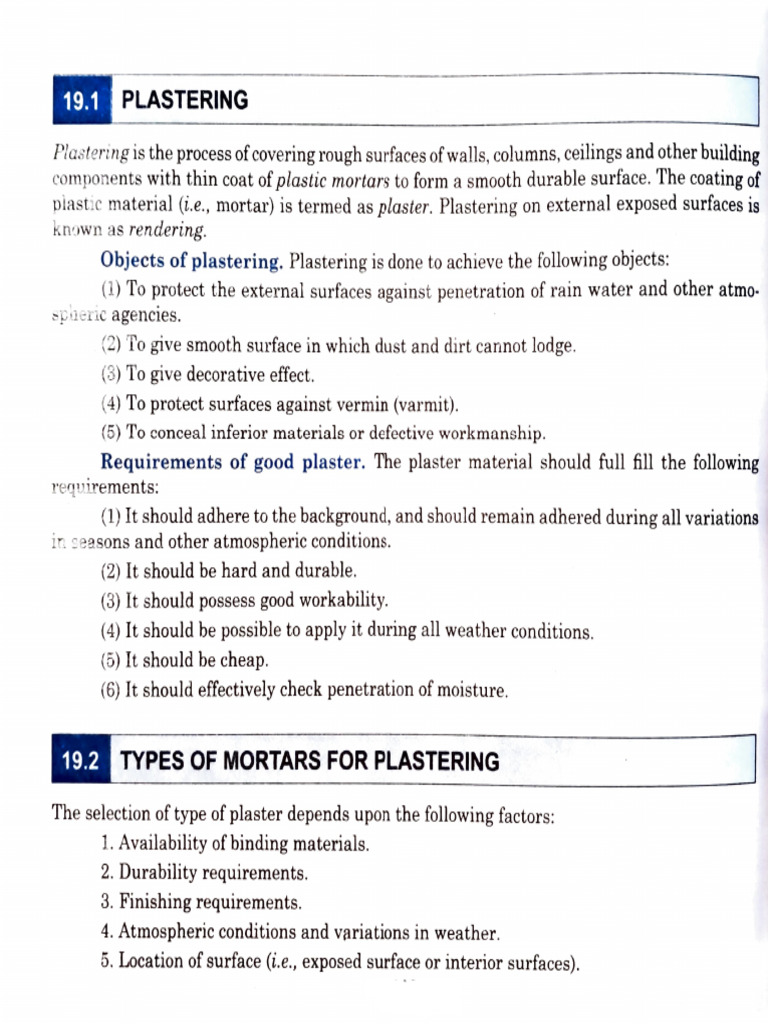 BMC Plastering & Pointing | PDF
