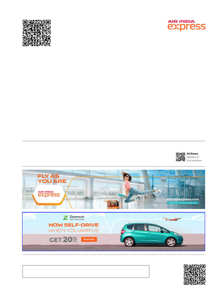 Boarding Pass (BLR-GWL) | PDF