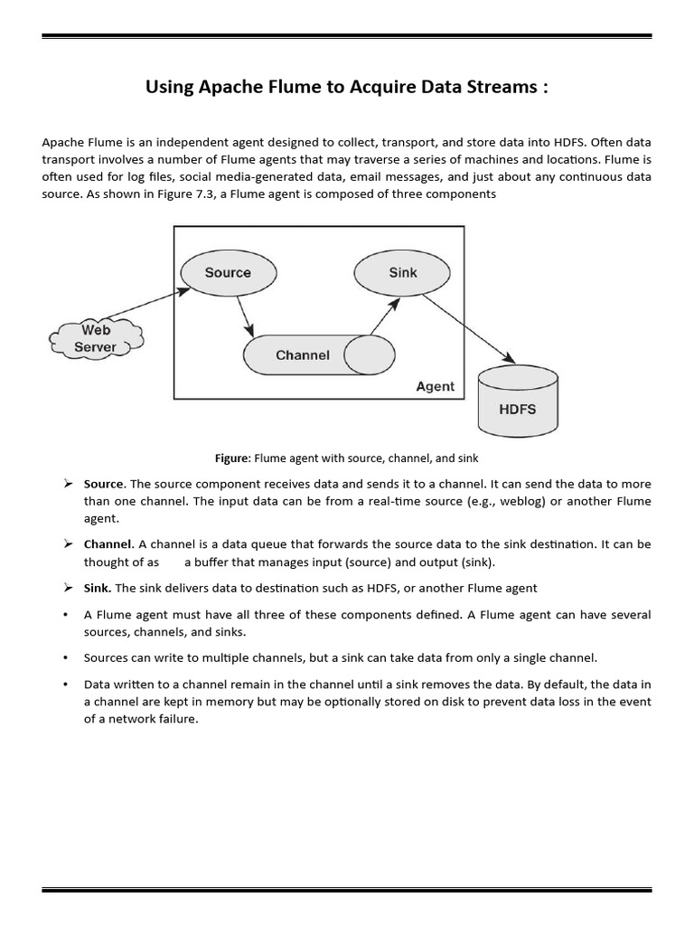 Using Apache Flume To Acquire Data Streams Pdf
