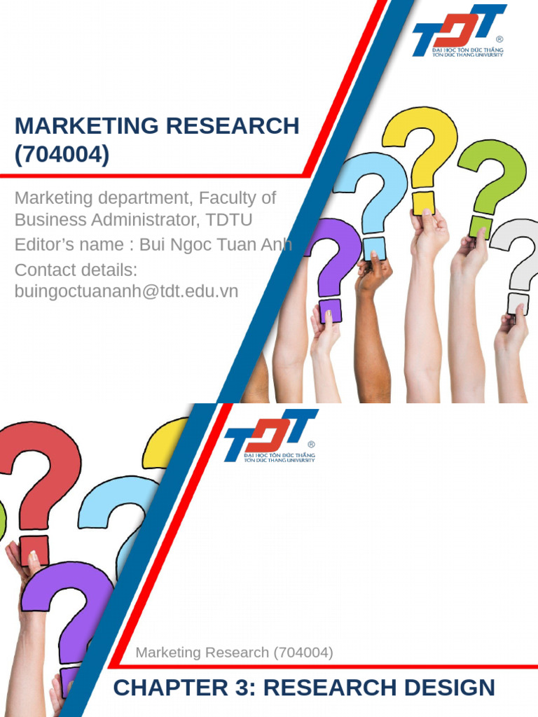Chapter03 Research Design | PDF | Qualitative Research | Quantitative Research