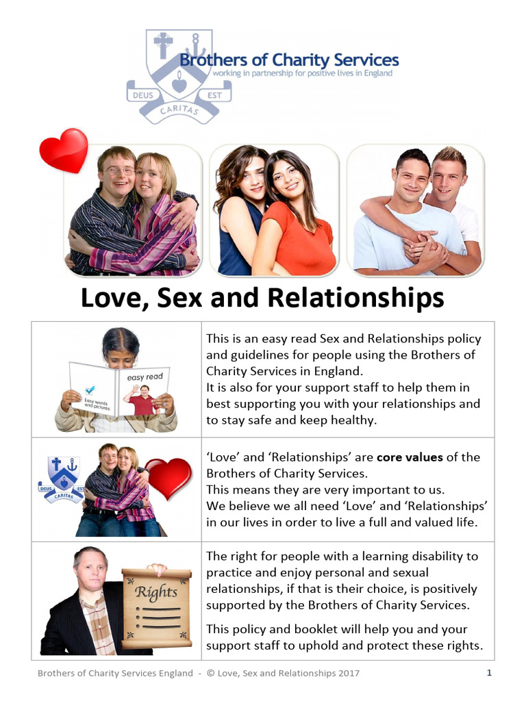 Love Sex And Relationships Boc Easy Read Policy And Guidelines Feb 2017