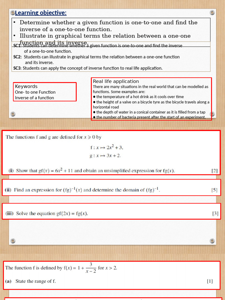Functions Lesson 6 | PDF