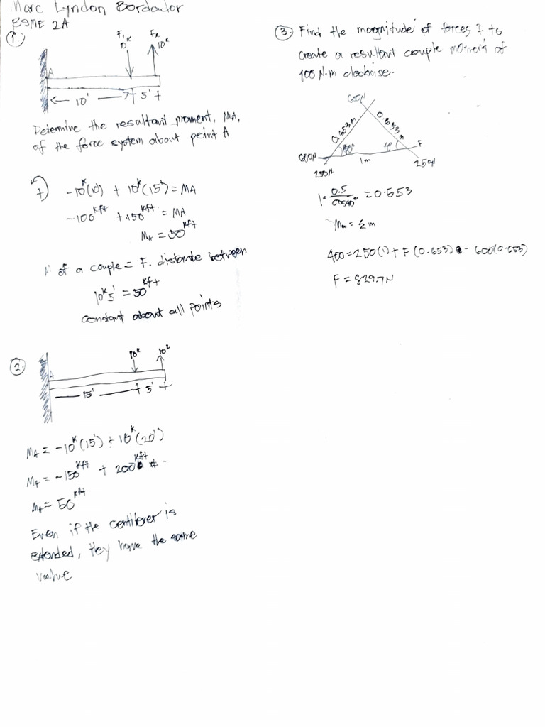 Assignment 1 ES05 | PDF