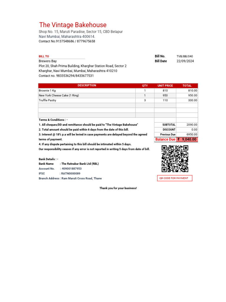 Bill Brewers Bay September 2024 TVB - BB - 040 | PDF