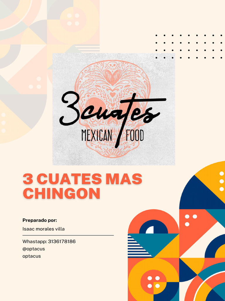 3 Cuates Mas Chingon | PDF | Publicidad digital | Marketing