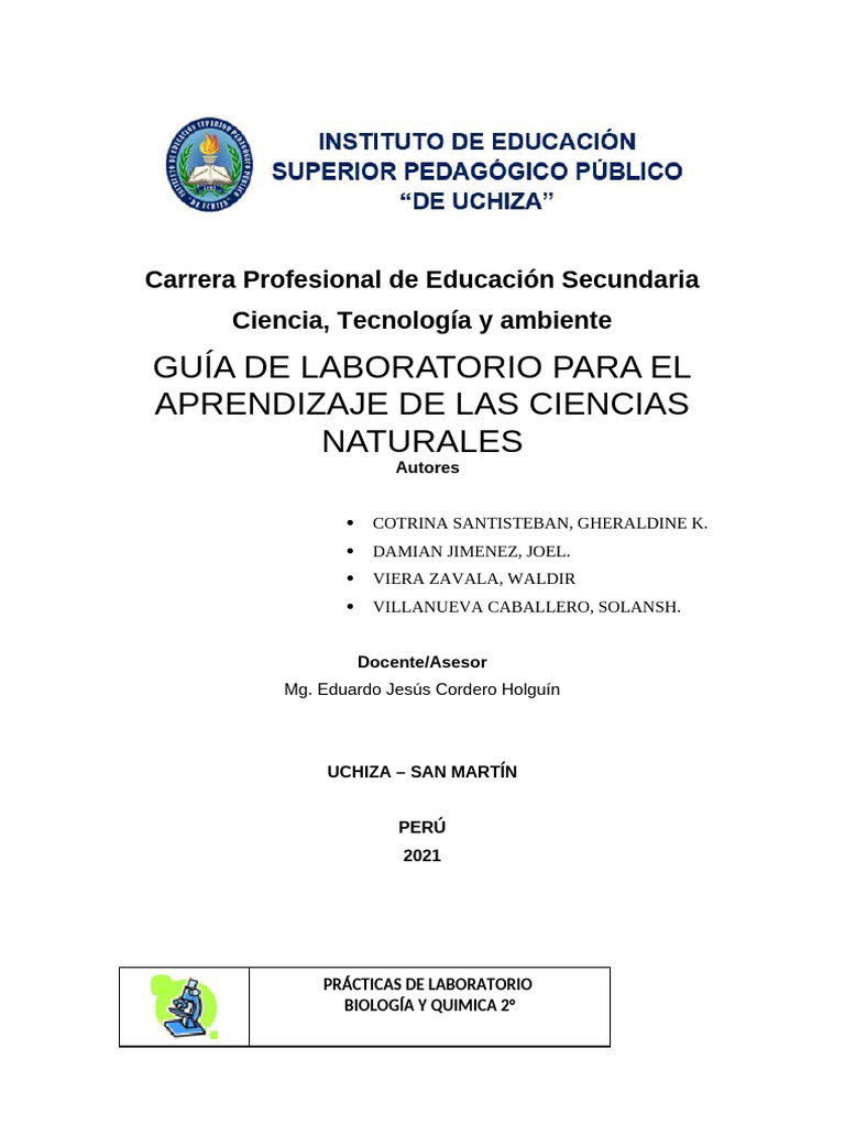 Guias de Laboratorio | PDF