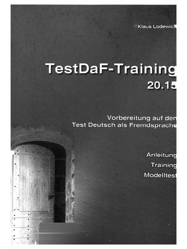 TestDaF Training 20 15 | PDF