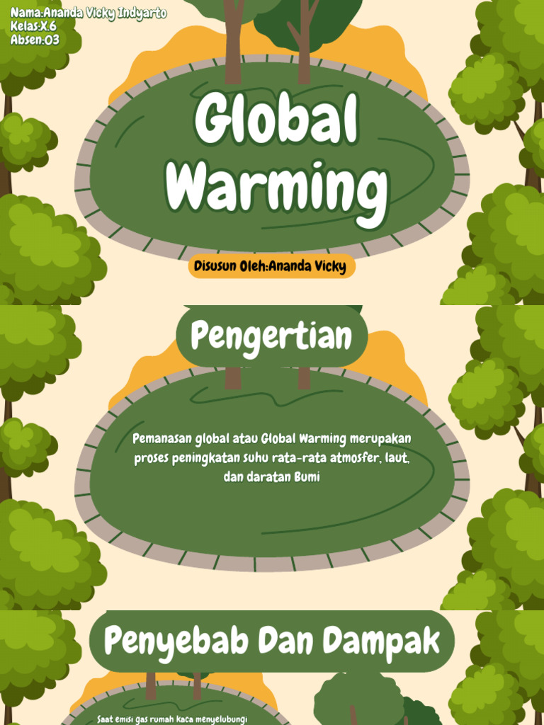 POSTER PEMANASAN GLOBAL (Global Warming) 20240610 - 113223 - 0000 | PDF
