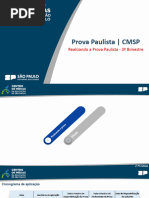Tutorial Redação Paulista - Tarefas CMSP | PDF
