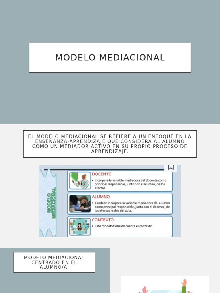 Modelo Mediacional | PDF