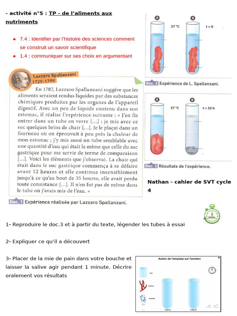 5B2 - Activité 5 | PDF