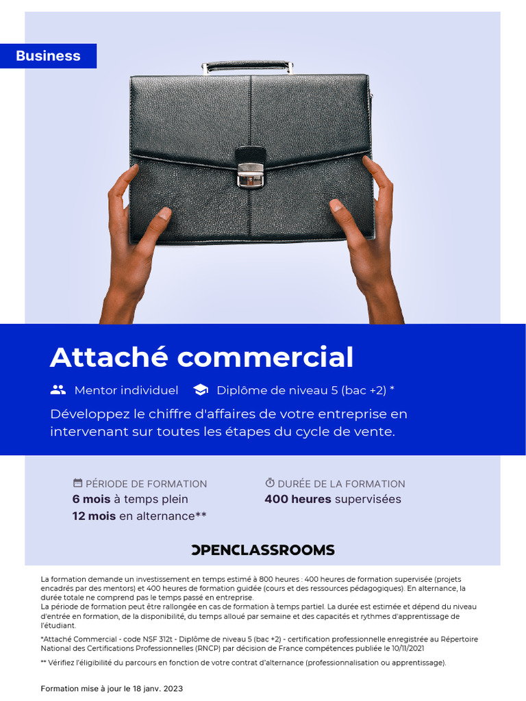 536 Attache Commercial FR FR Standard | PDF