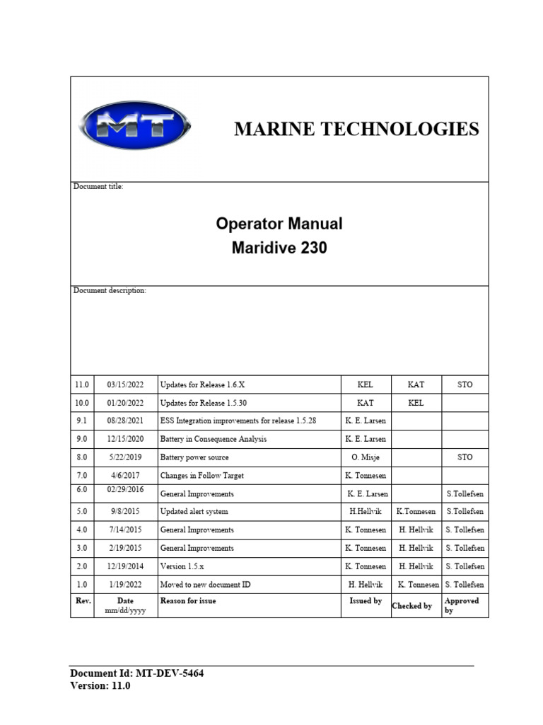 MT-DEV-5464 - DP Operator Manual | PDF