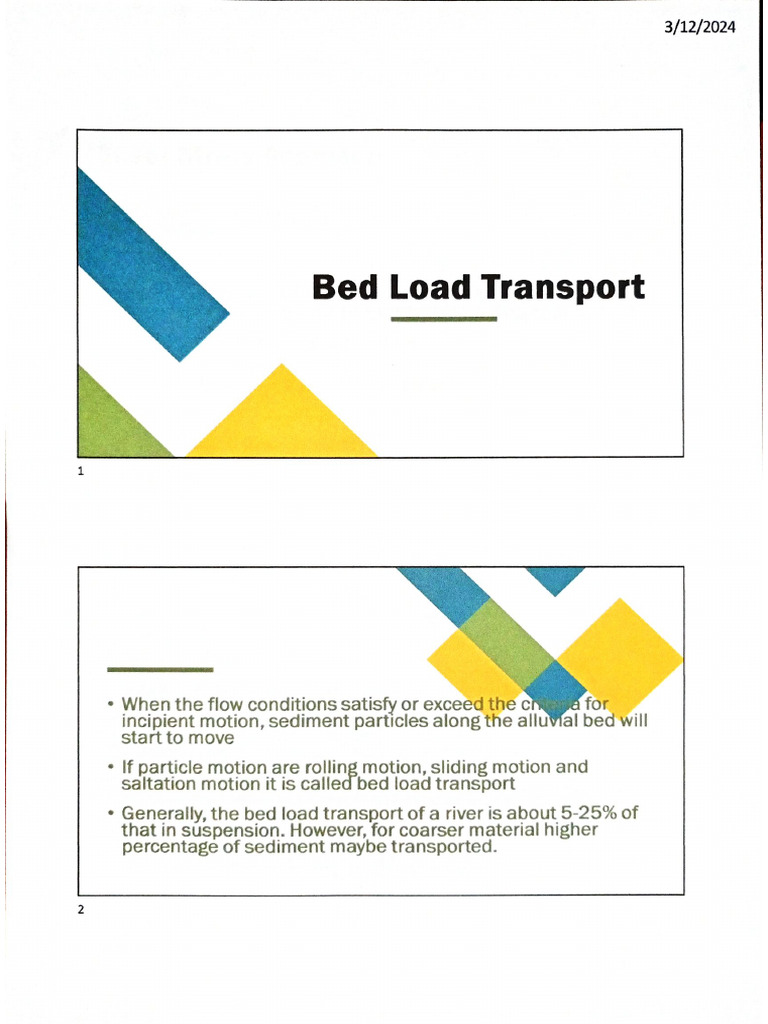 BED-LOAD-TRANSPORT (1) | PDF