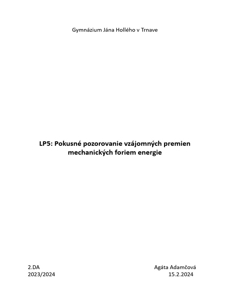 LP5 Nove | PDF
