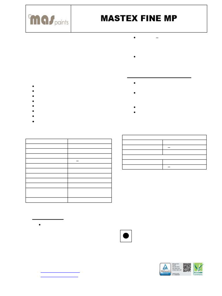 MASTEX-FINE-MP-DATASHEET | PDF
