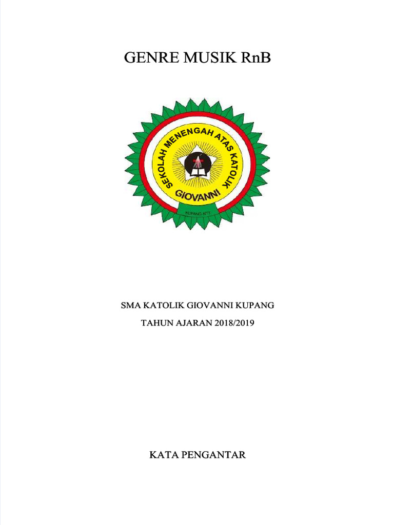 PDF Genre Musik RNB - Compress | PDF