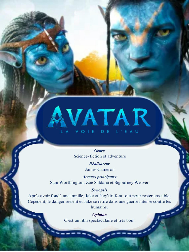 Avatar Cartaz Francês | PDF