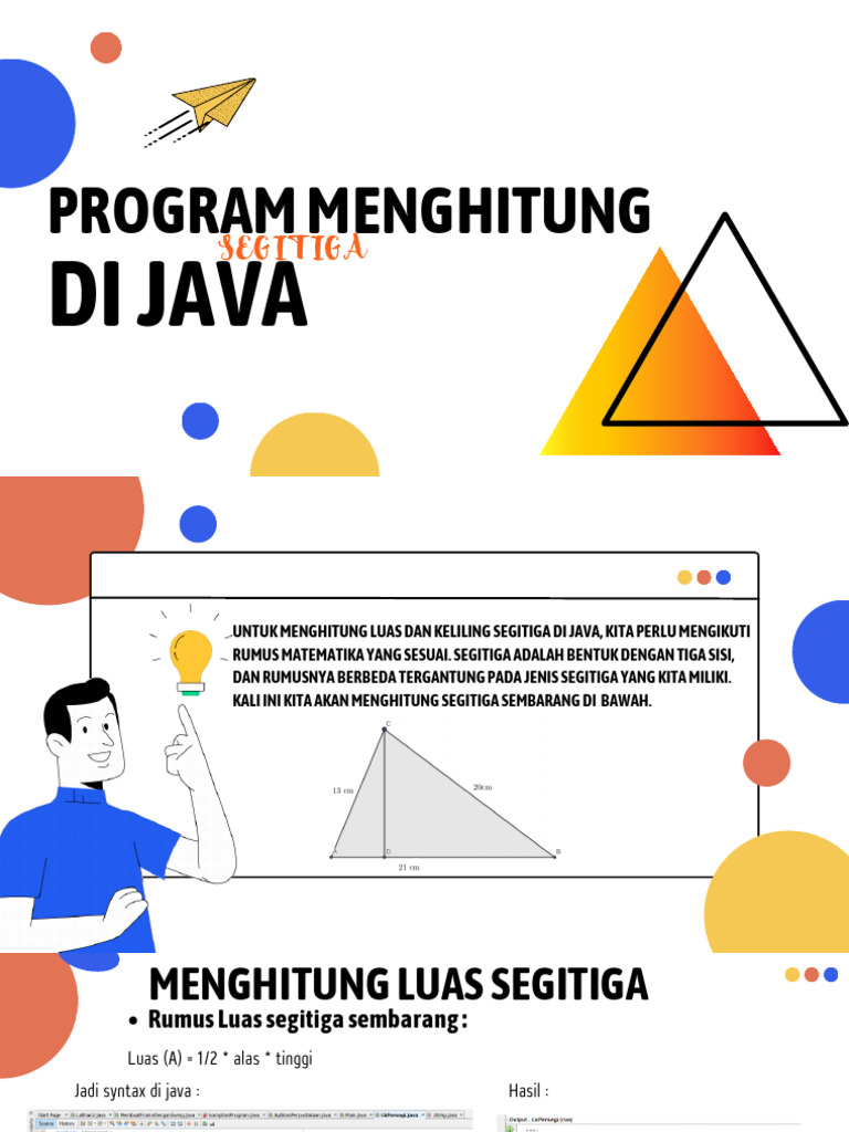 Menghitung Luas & Keliling Segitiga | PDF
