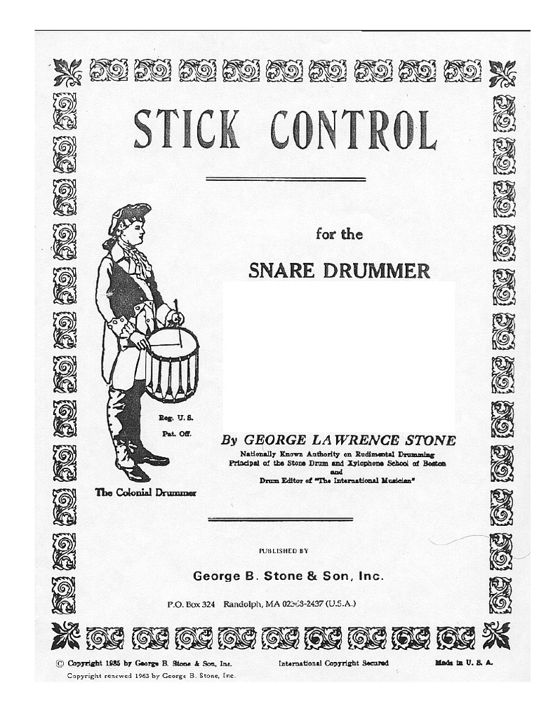 Stick Control For Snare George L Stone | PDF
