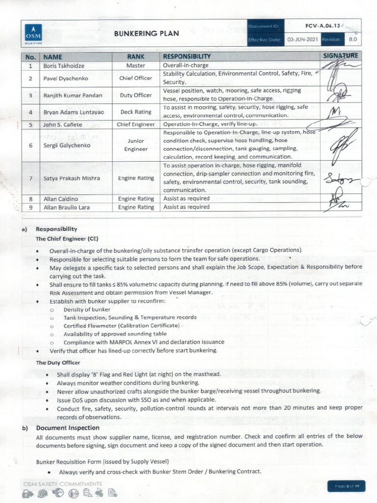 68 - Bunkering Vlsfo Lsmgo 2 | PDF