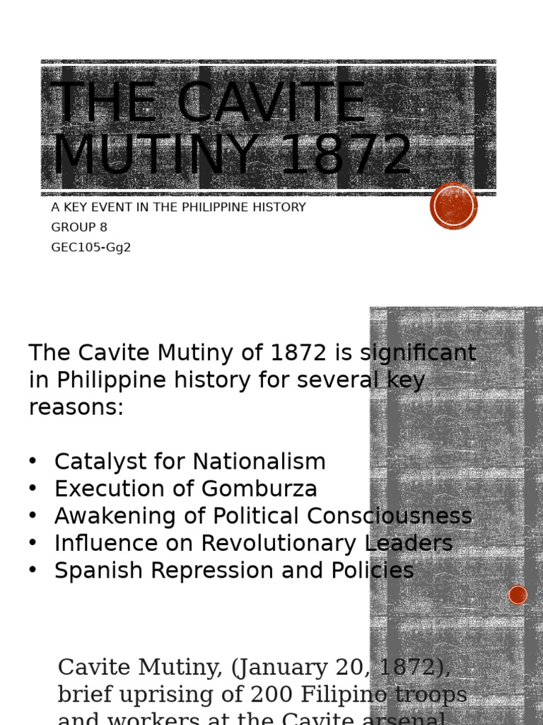 Cavite Mutiny Gec105 | PDF