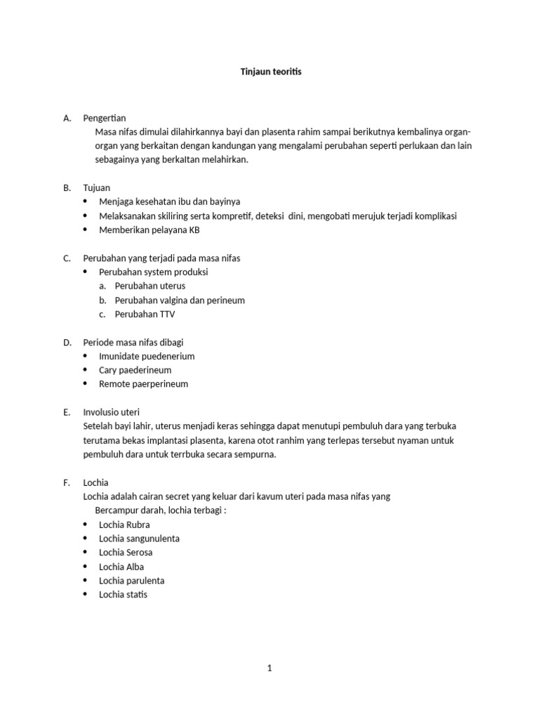 Askeb Fisiologi (PNC) | PDF