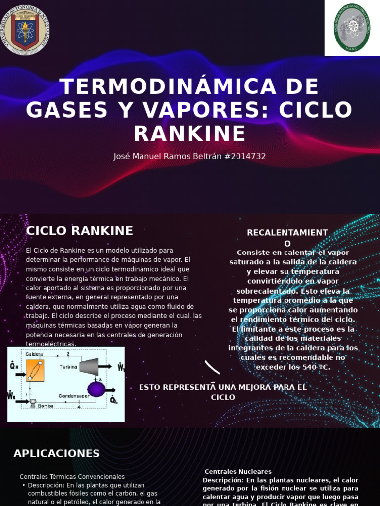 Clase Ciclo Rankine | PDF