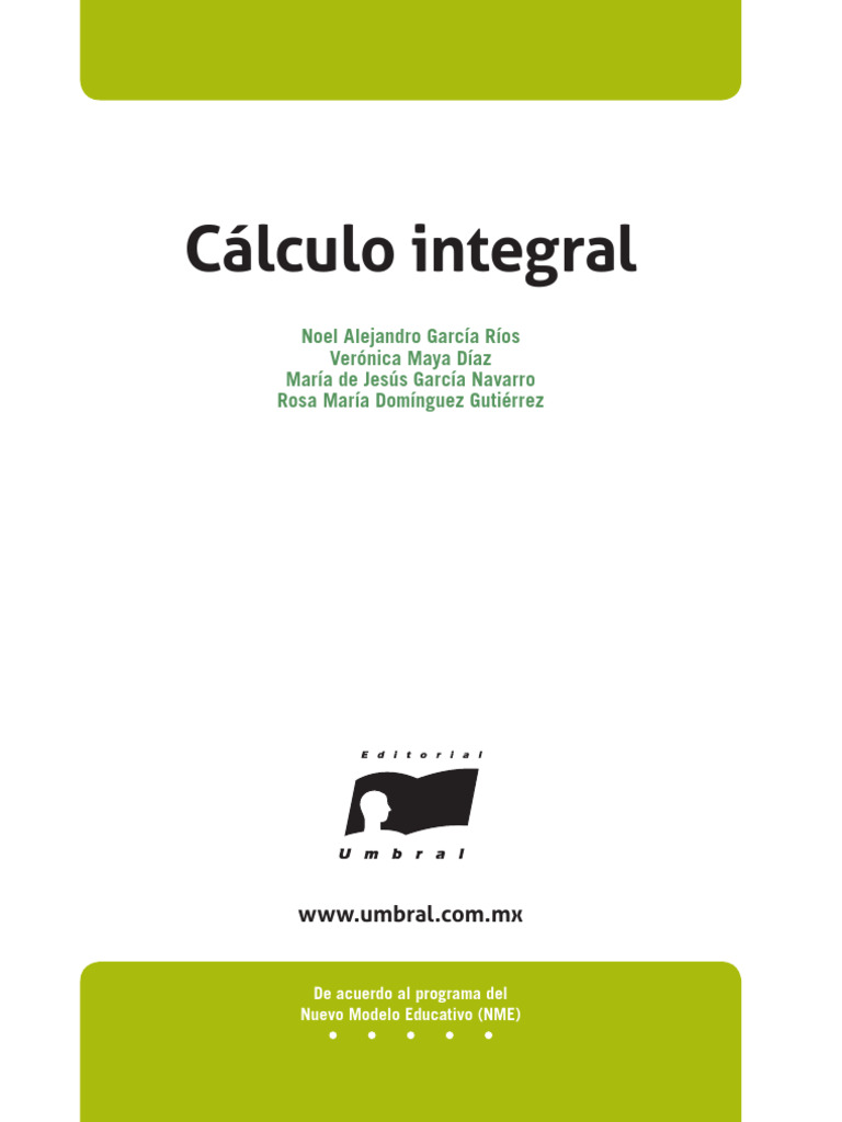 Calculo Integral_sin Texto | PDF Calculo Integral_sin Texto | PDF