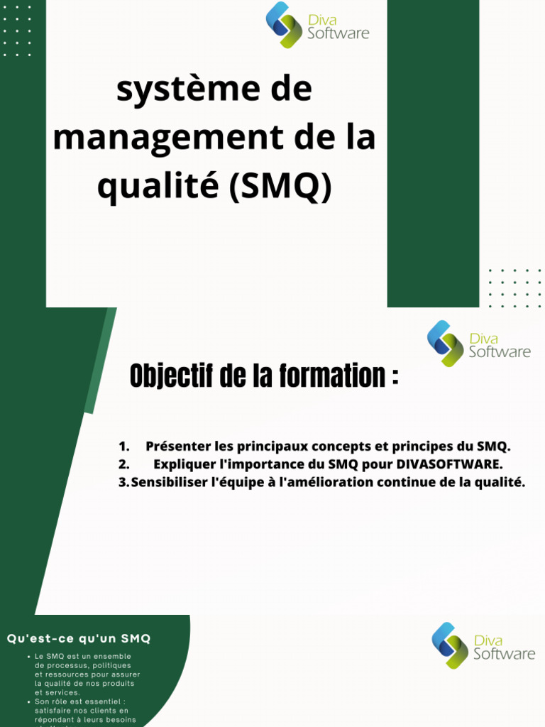 Système de Management de La Qualité (SMQ) 1 | PDF